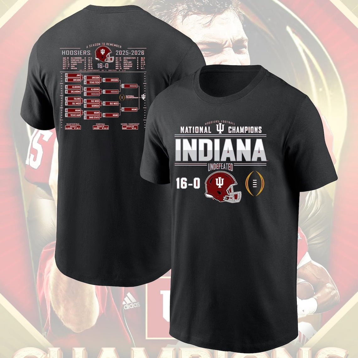Indiana Football 2026 Football National Championship T-Shirt, Go Big ...
