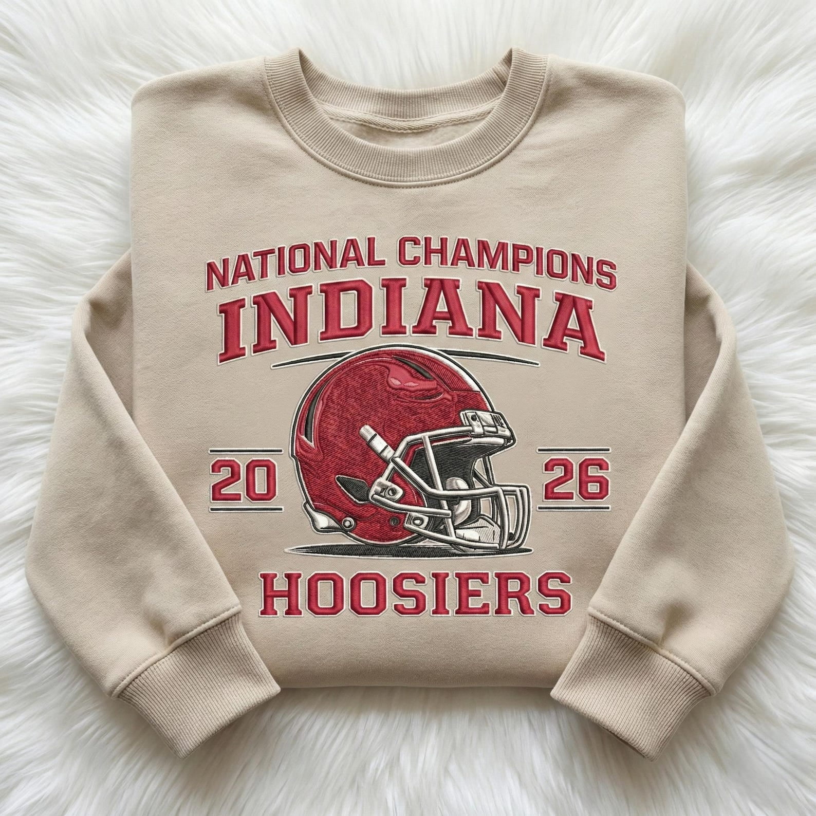 Indiana Football 2026 National Champs, Trendy New Game Day, Unisex ...