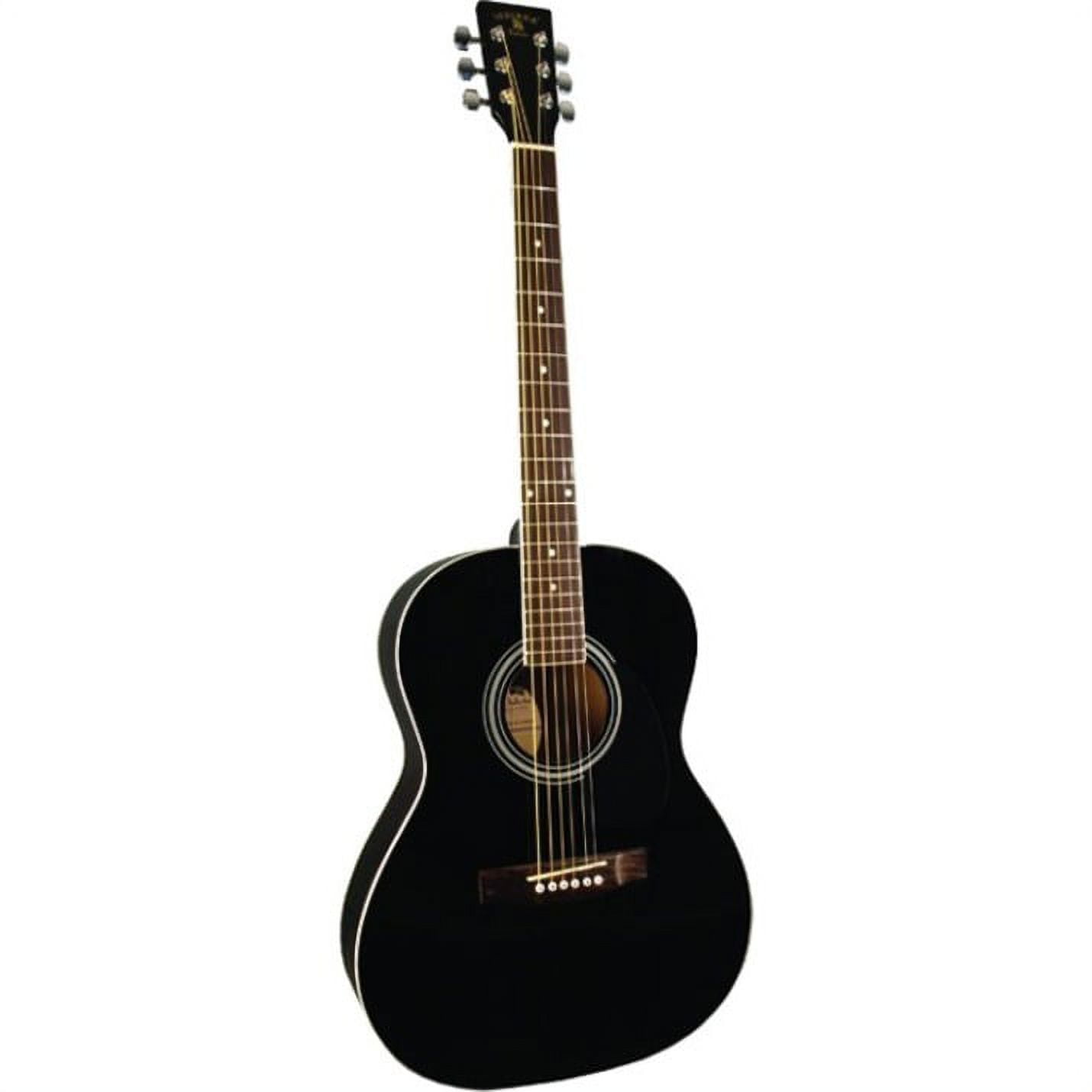 Indiana Guitar Dakota IDA-BK Acoustic Guitar, Black - Walmart.com
