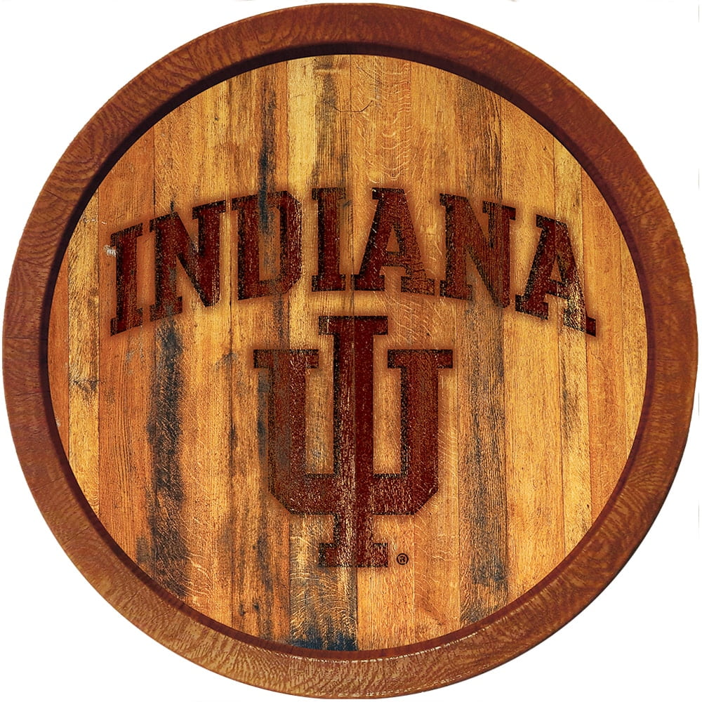Indiana Hoosiers 21'' x 21'' Faux Barrel Top Sign - Walmart.com