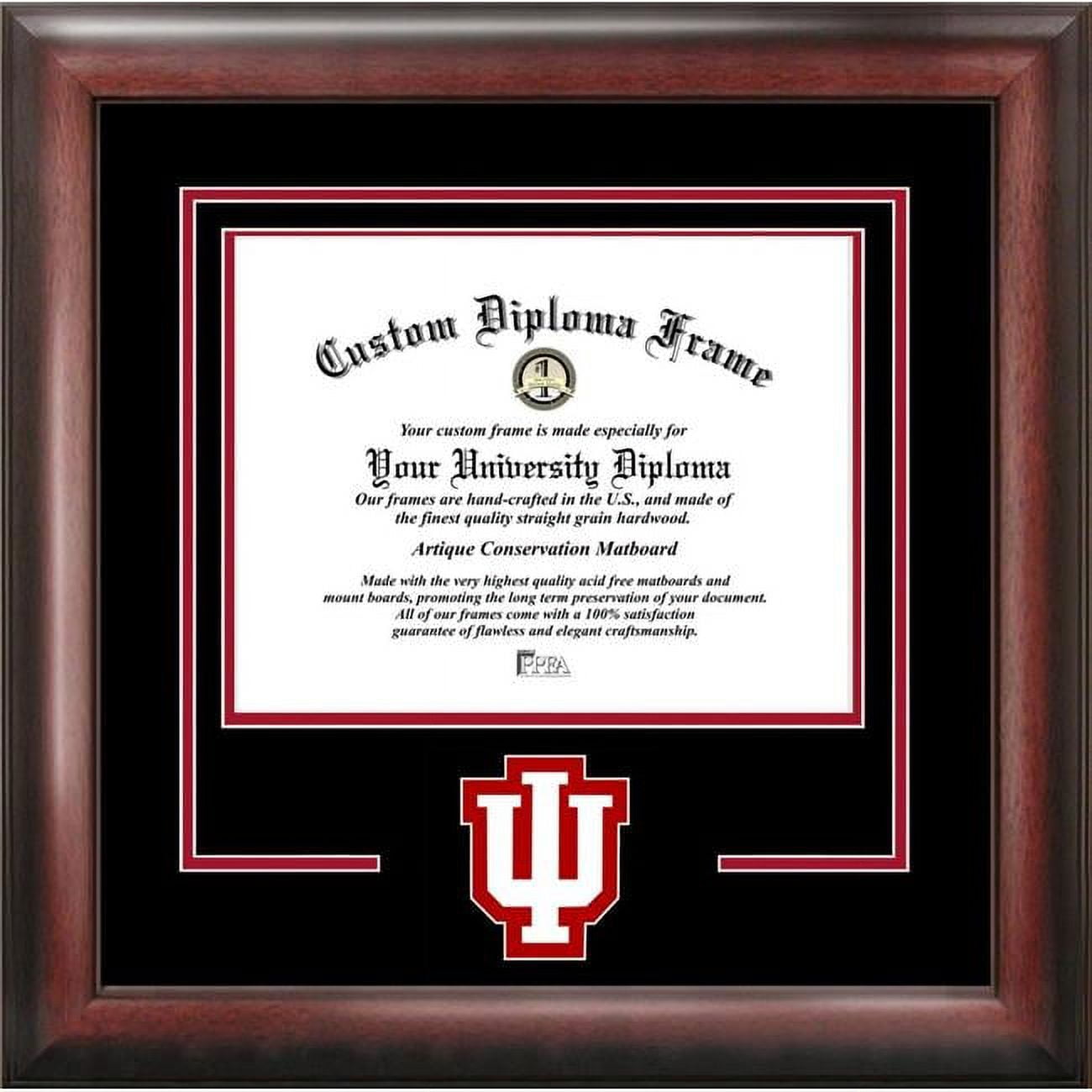 University Frames Indiana University Hoosiers 11w x 8.5h Spirit Diploma ...
