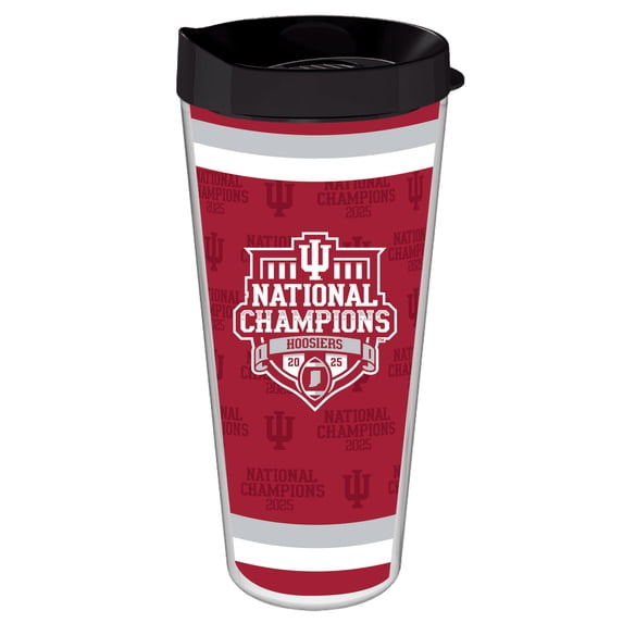 Indiana Hoosiers College Football Playoff 2025 National Champions 22oz ...