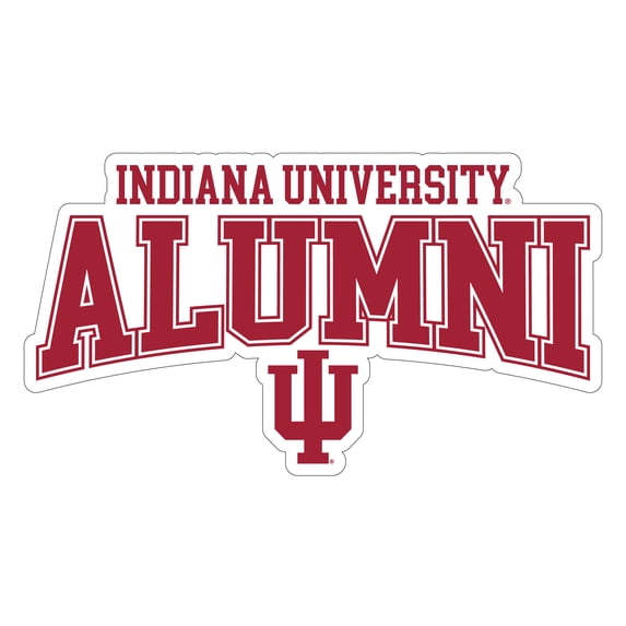 Indiana Hoosiers Laser Cut Alumni Vinyl Sticker - Officially Licensed ...