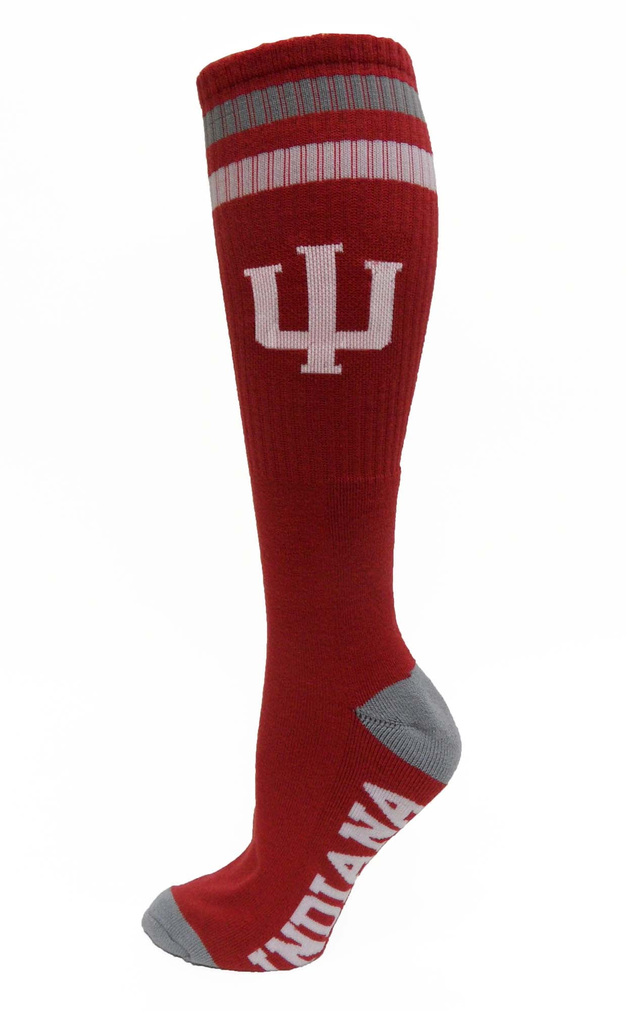 Indiana Hoosiers Red Tube Sock - Donegal Bay - Unisex - One Size - Knee ...