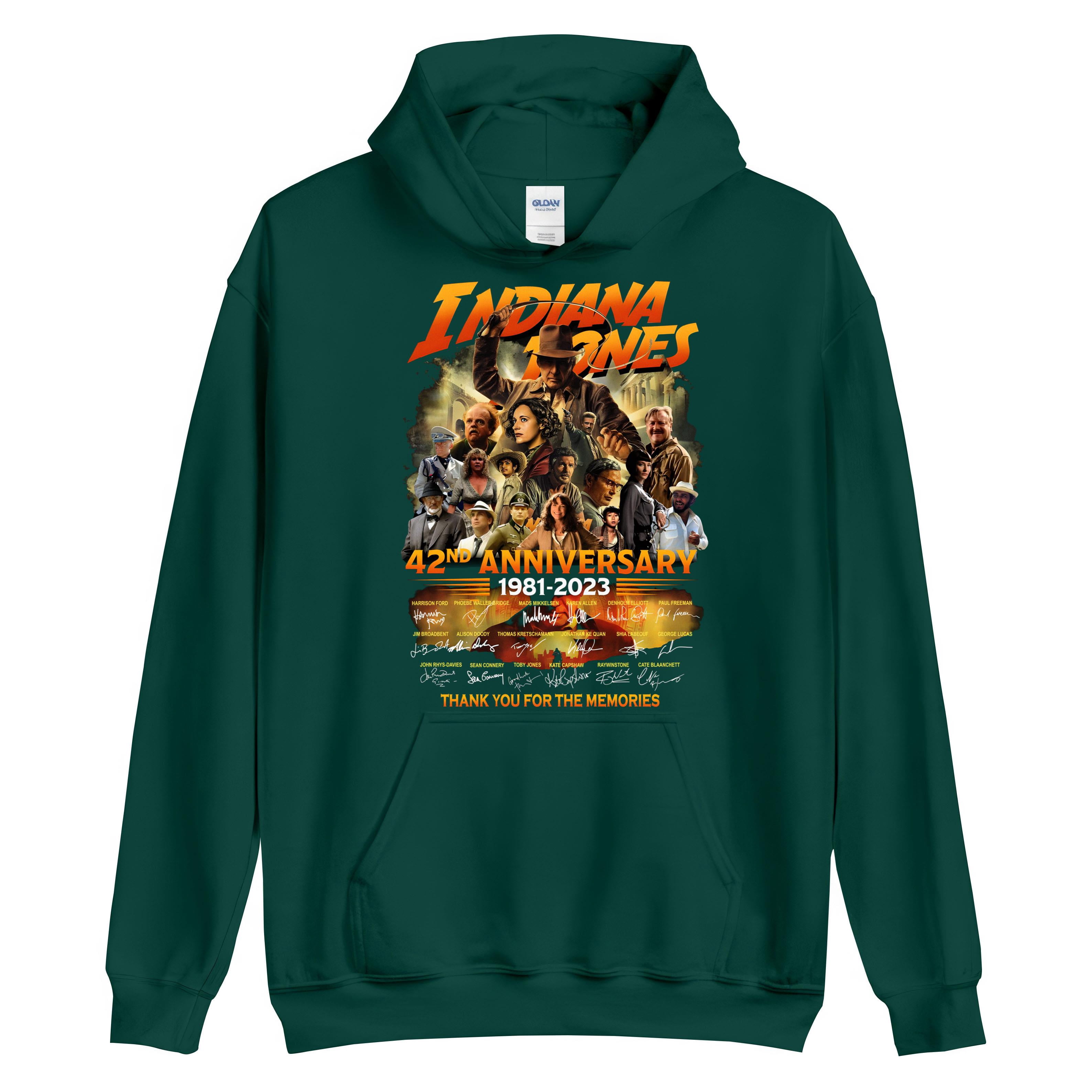 Indiana Jones 42nd Anniversary 1981 2023 Thank You For The Memories ...