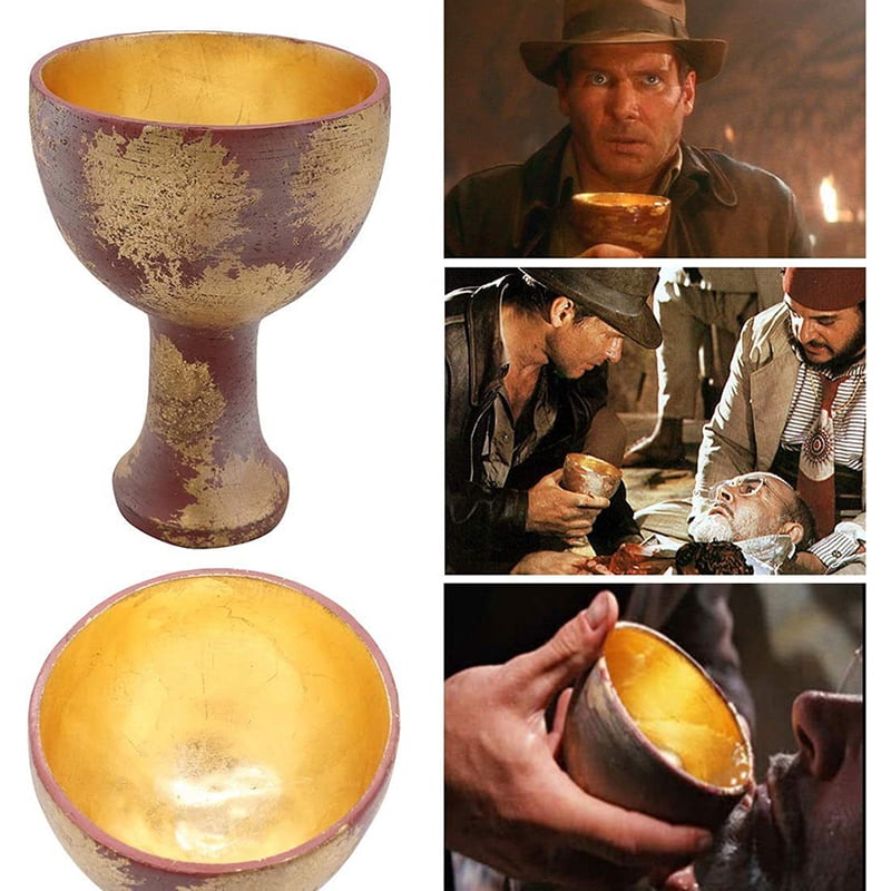 Indiana Jones Holy Grail Cup Decor Resin Crafts For Halloween Role ...