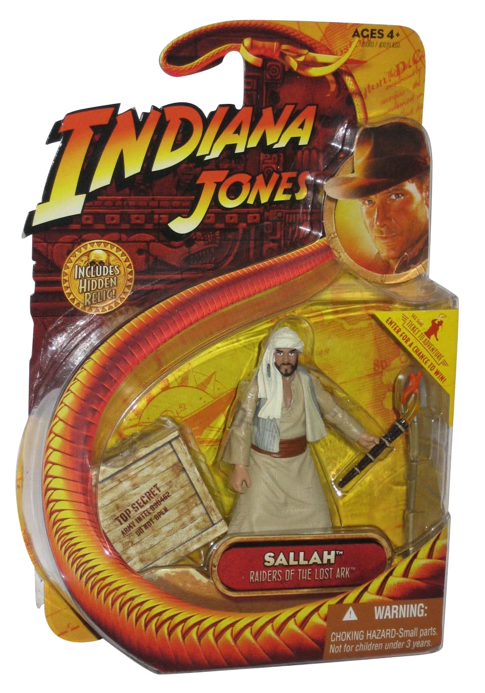 Indiana Jones Raiders Of The Lost Ark Sallah 334 Inch Scale Action ...