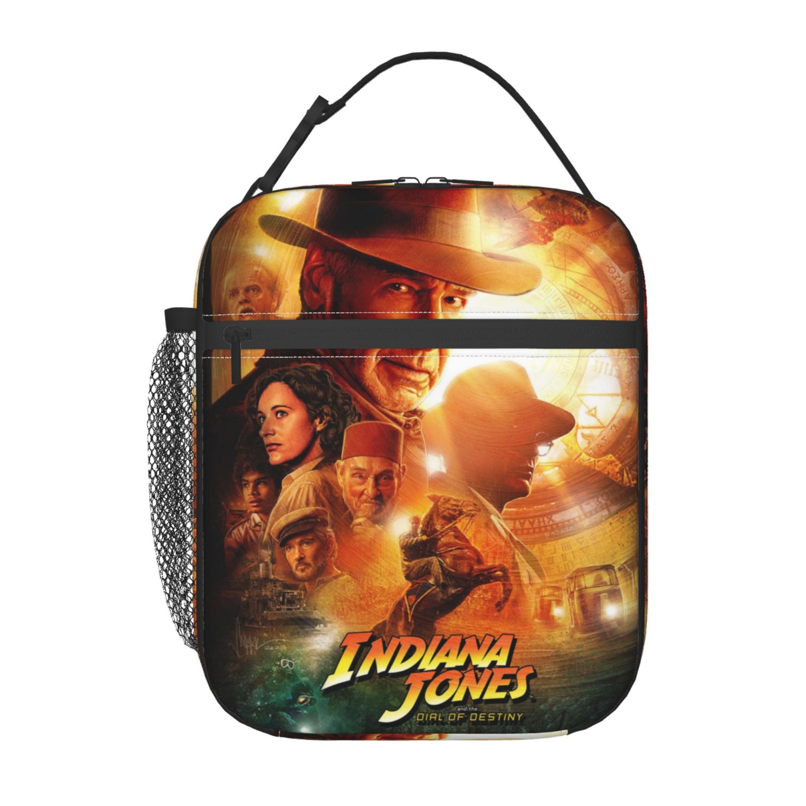 Indiana Jones Reusable Lunch Bag School Portable Cooler Bag Insulated ...