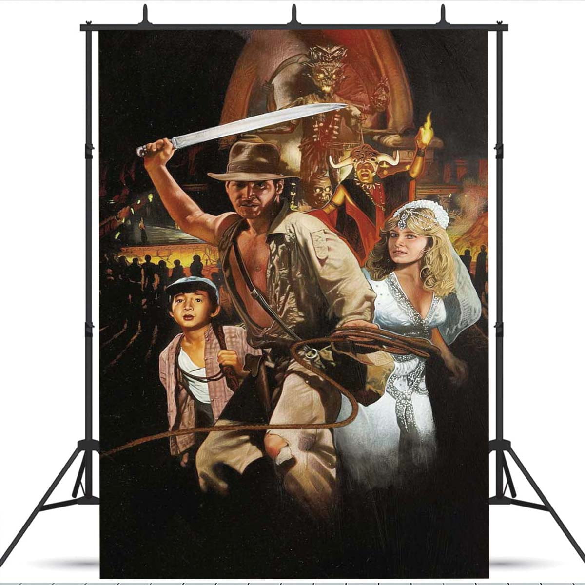 Indiana Jones Taspestry Wall Decor school Background Backdrop Party ...