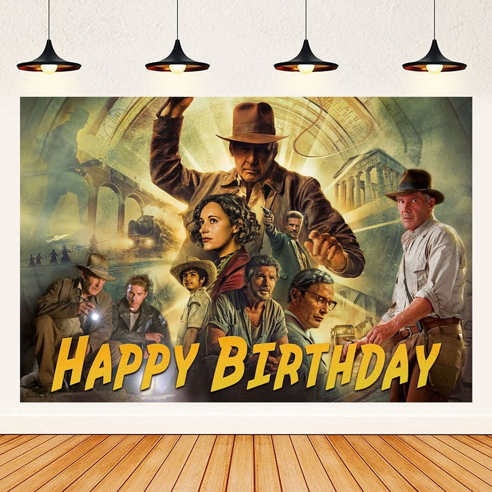 Indiana Jones Theme Birthday Party Decorations, Indiana Jones Birthday ...