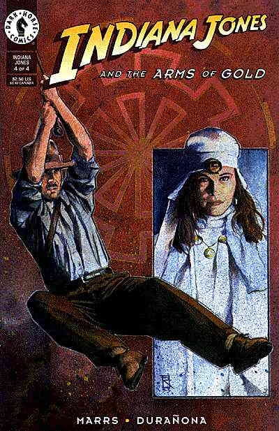 Indiana Jones and the Arms of Gold #4 VF ; Dark Horse Comic Book ...