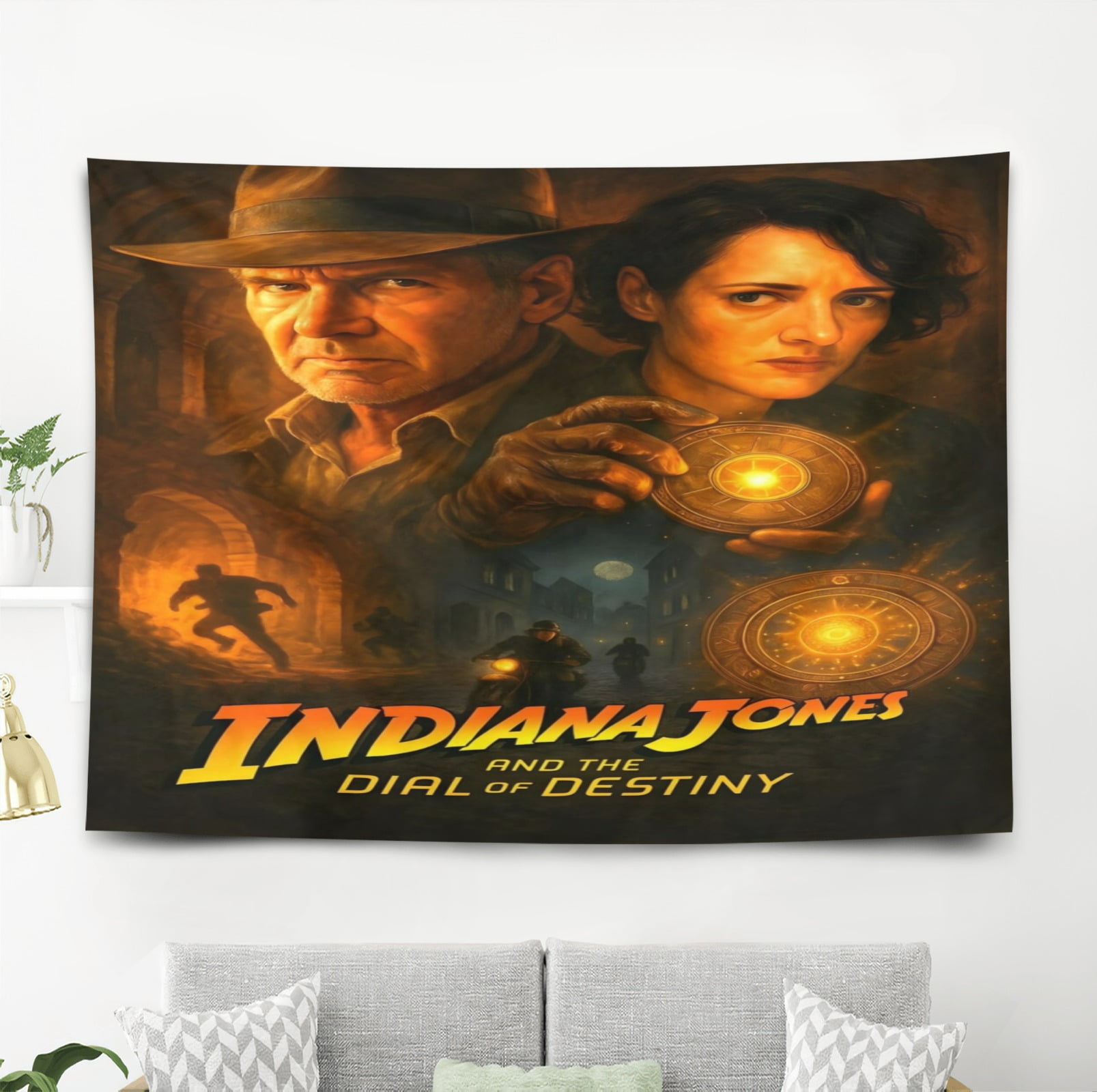 Indiana Jones and the Dial of Destiny Flushing Tapestry - Horizontal（60 ...