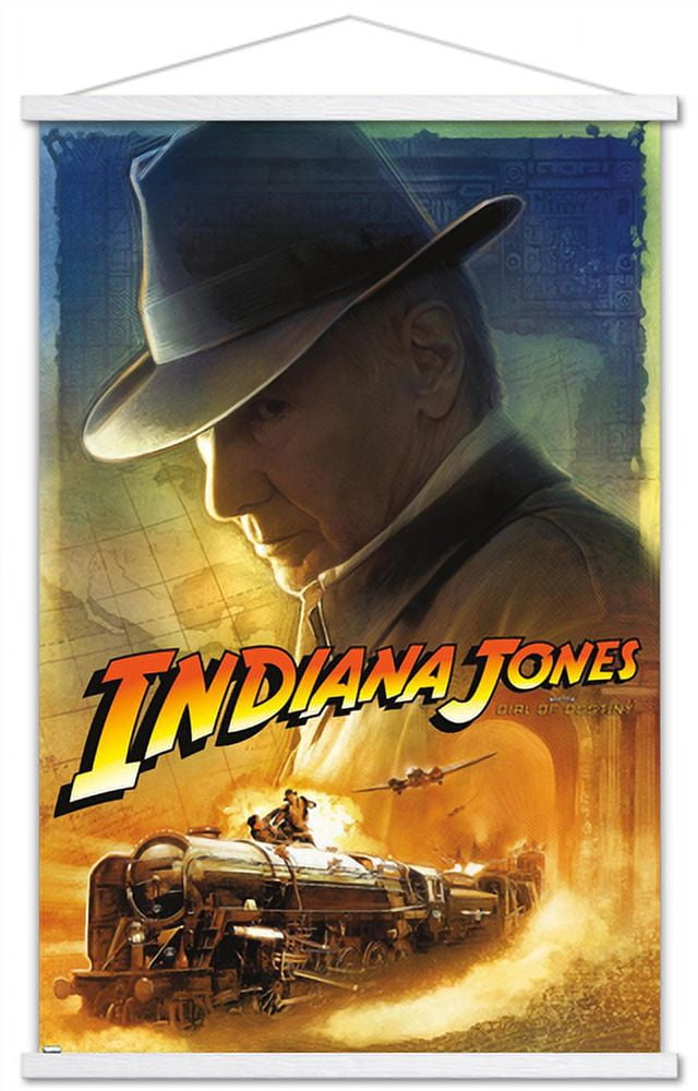 Indiana Jones and the Dial of Destiny - Hat Wall Poster with Magnetic ...