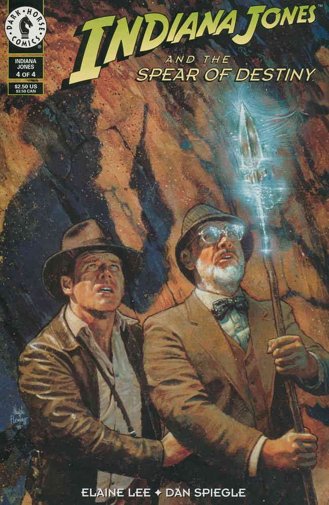 Indiana Jones and the Spear of Destiny #4 VF ; Dark Horse Comic Book ...