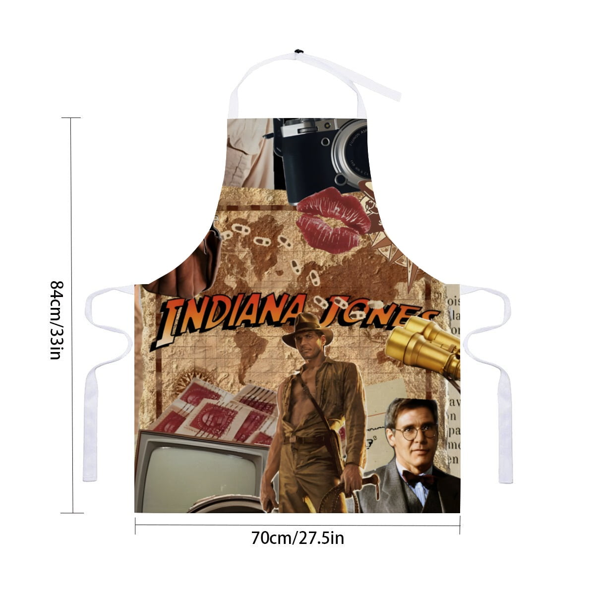 Indiana Jones apron featuring waterproof and pocket design, suitable ...