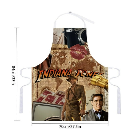 Indiana Jones apron featuring waterproof and pocket design, suitable ...