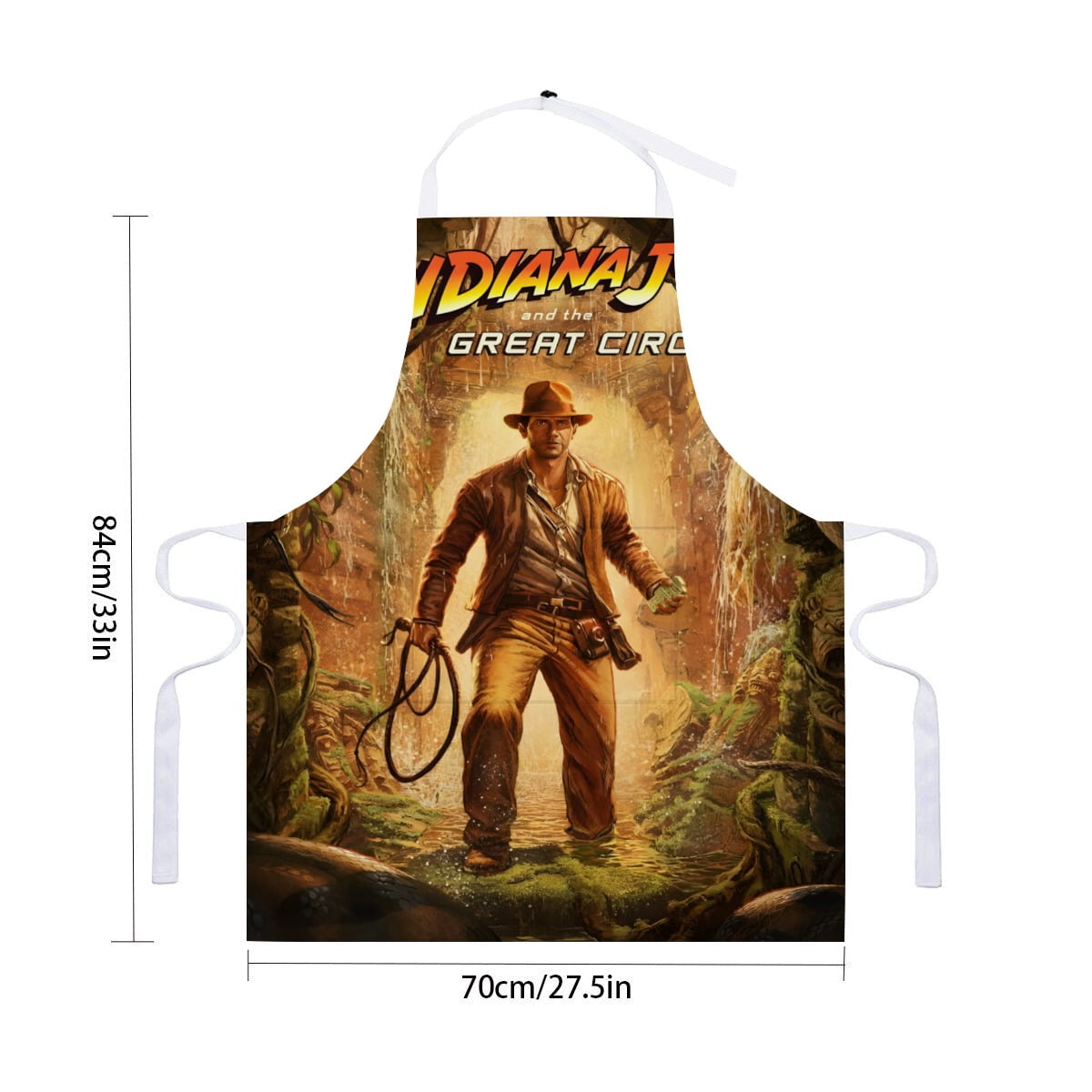 Indiana Jones apron with pockets, waterproof apron for adults ...