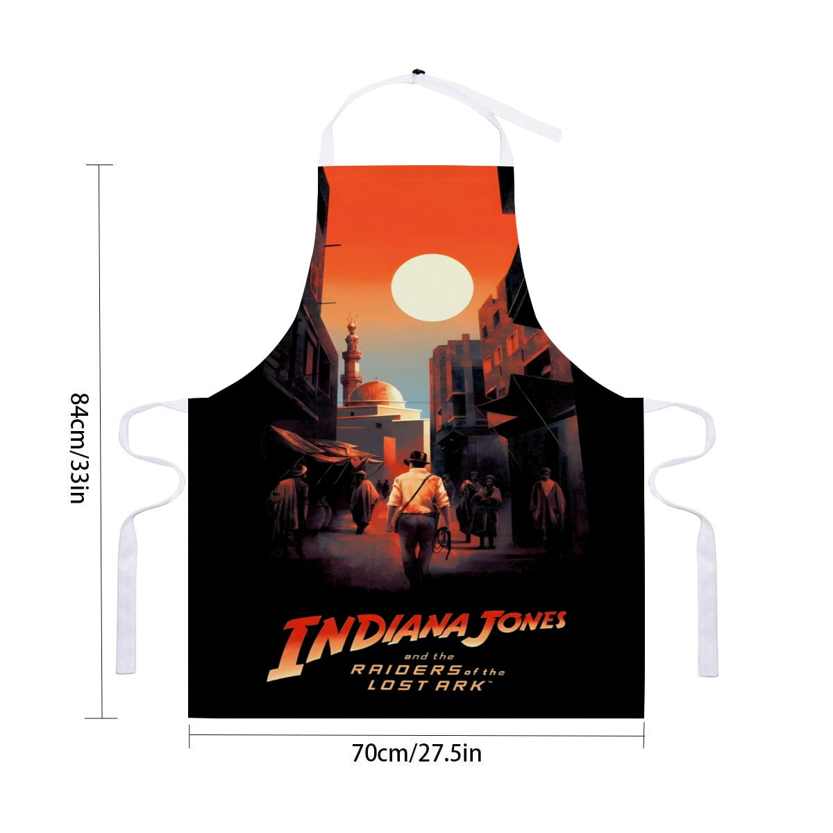 Indiana Jones apron, waterproof with pockets, suitable for adult daily ...
