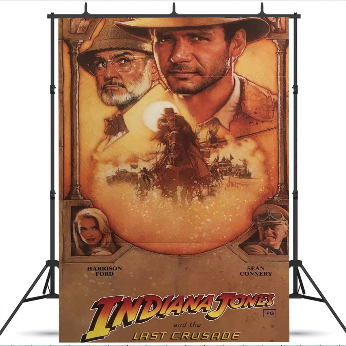 Indiana Jones school Banner Backdrop Background Taspestry Wall Decor ...
