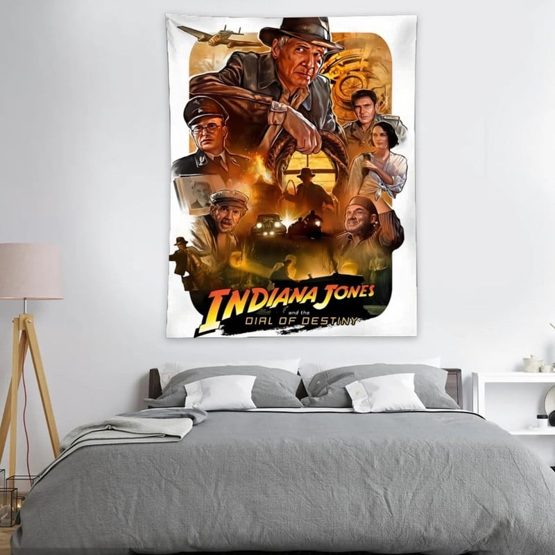 Indiana Jones tapestry adds vibrant color and unique style to any room ...