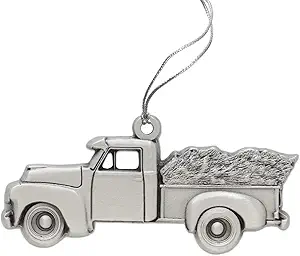 Indiana Metal Craft Pewter Vintage Pickup Truck Ornament Made in The ...