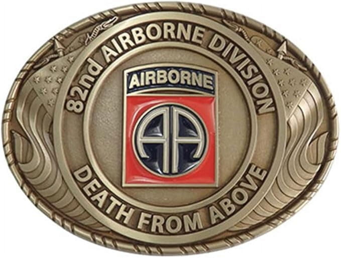 Indiana Metal Craft US Army 82nd Airborne Division Double USA Flag ...