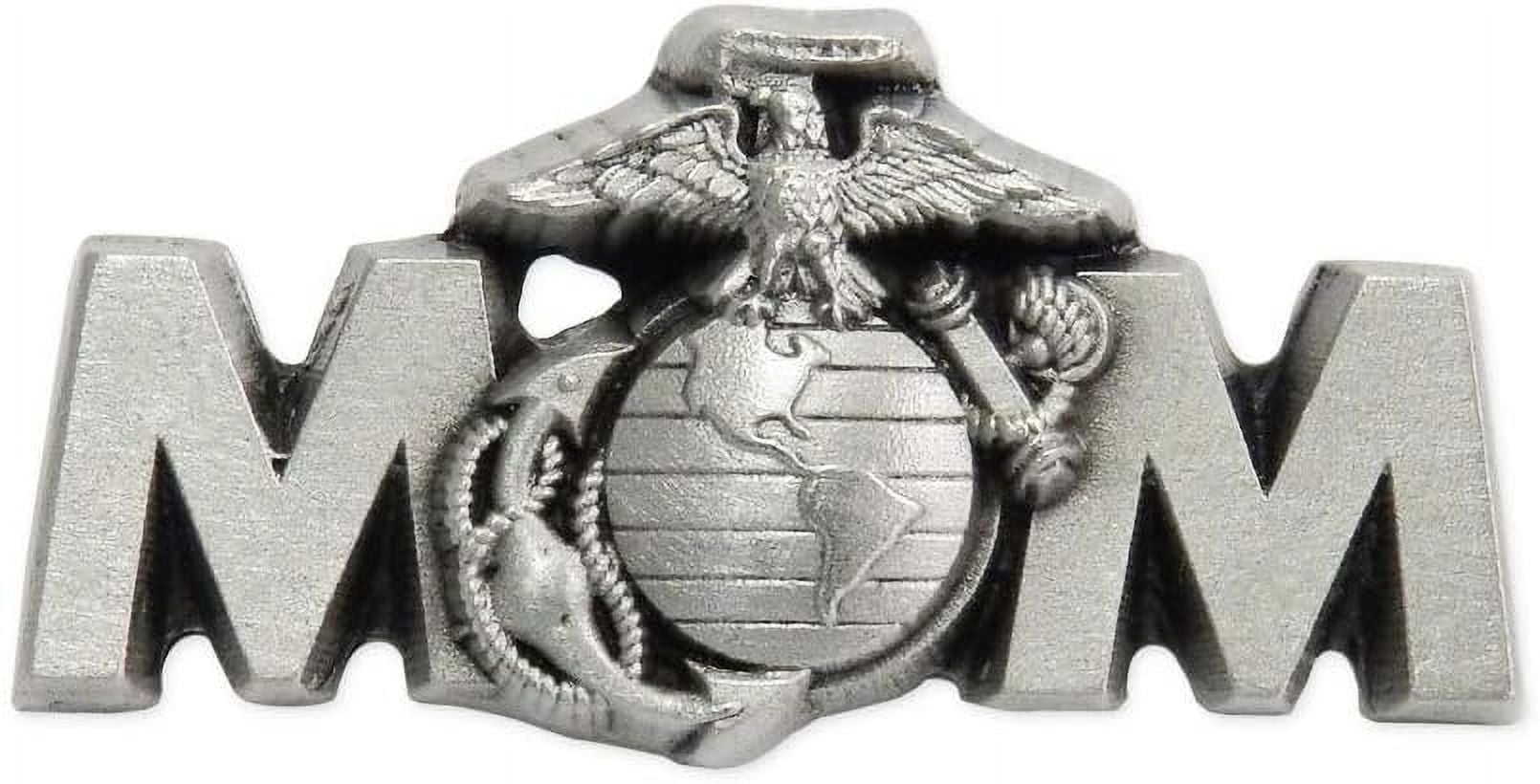 Indiana Metal Craft US Marine Corps MOM Solid Pewter Lapel Pin Made in ...