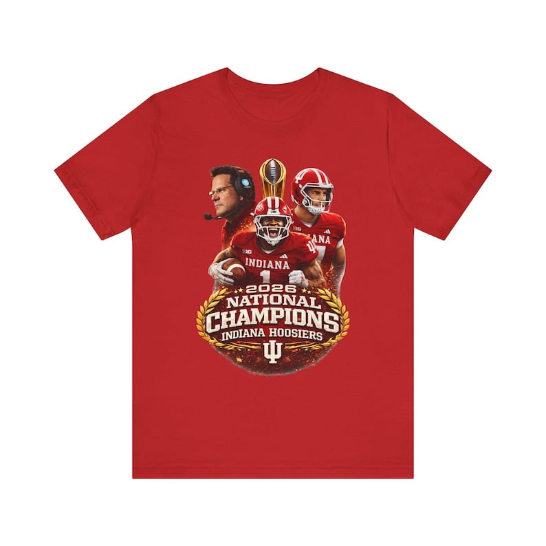 Indiana National Champions T-Shirt 2026 | College Football Championship ...