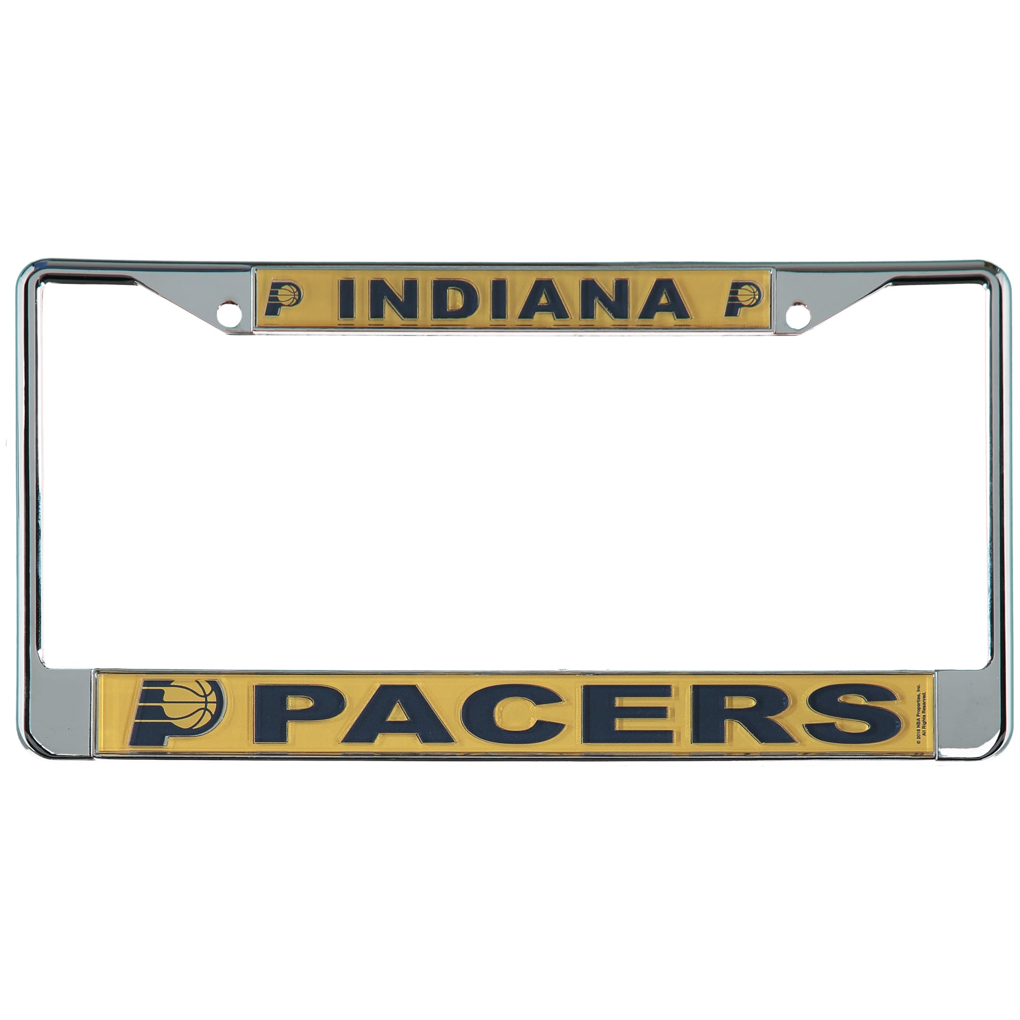 Indiana Pacers Acrylic License Plate Frame - Walmart.com