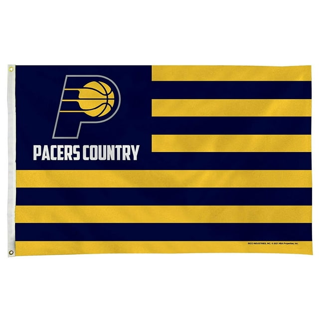 Indiana Pacers Flag Banner 3x5 Country Design Premium with Metal ...