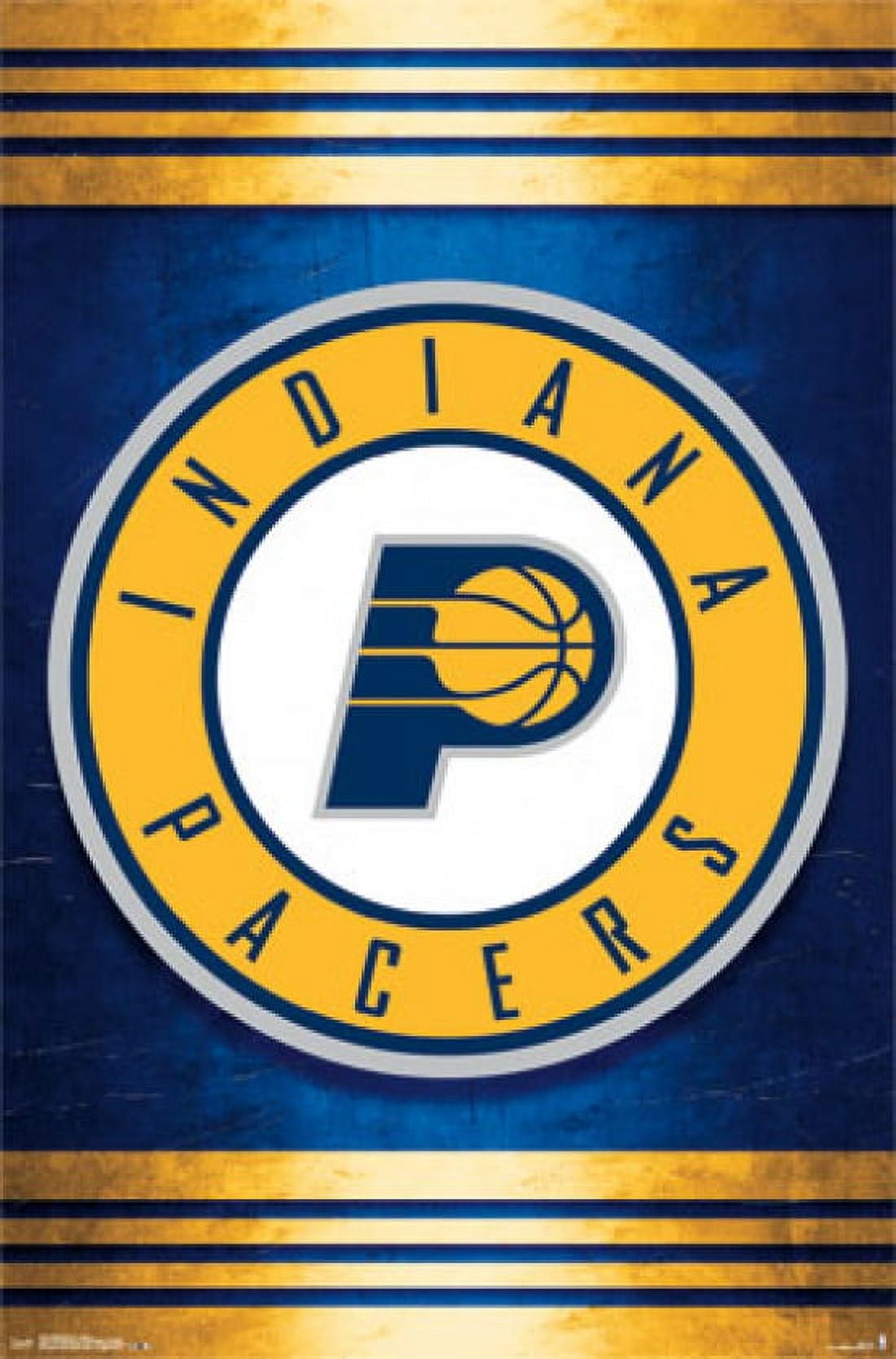 Indiana Pacers - Logo 2014 Poster Print (22 x 34) - Walmart.com
