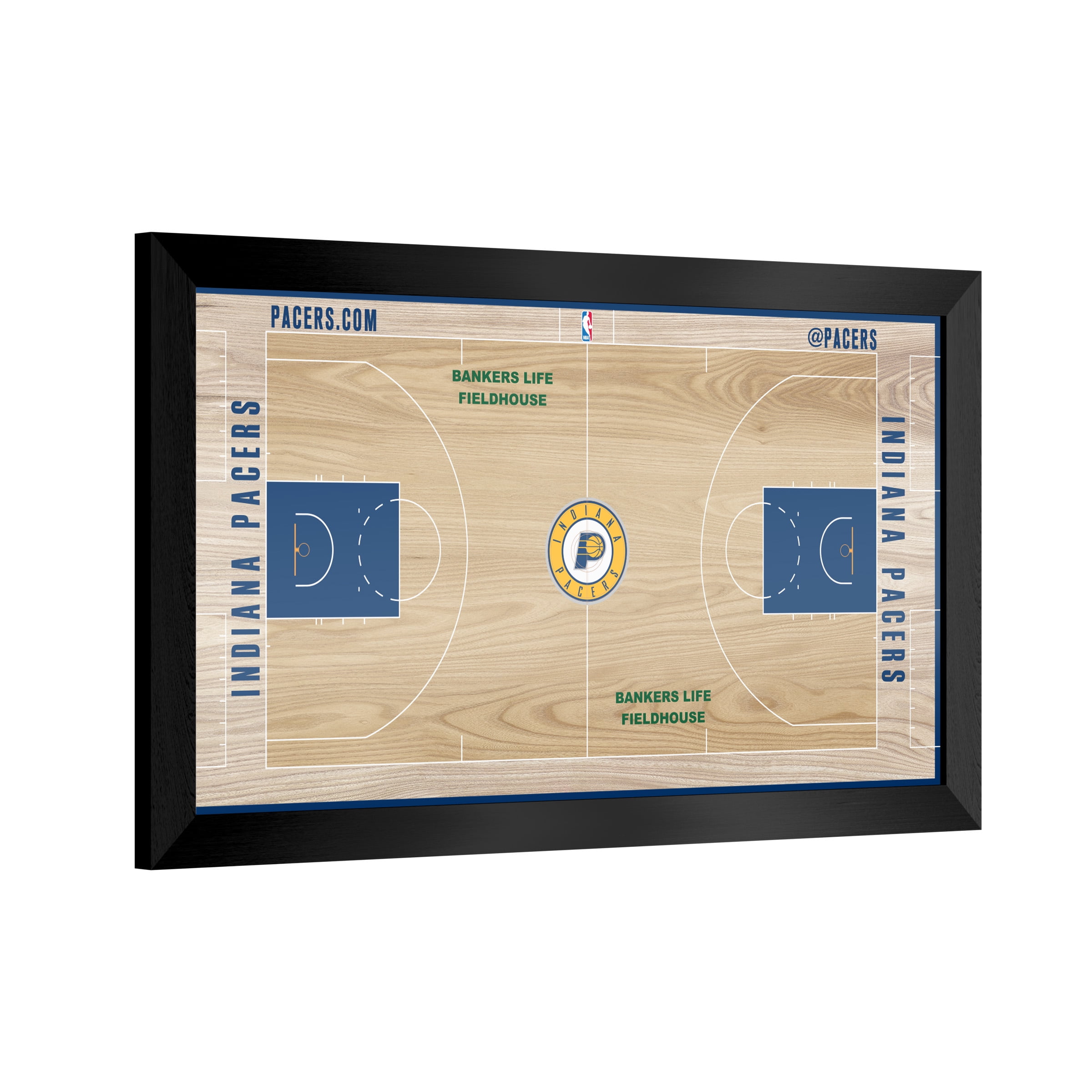 Indiana Pacers Logo Wall Plaque - Licensed - Black Framed - Walmart.com