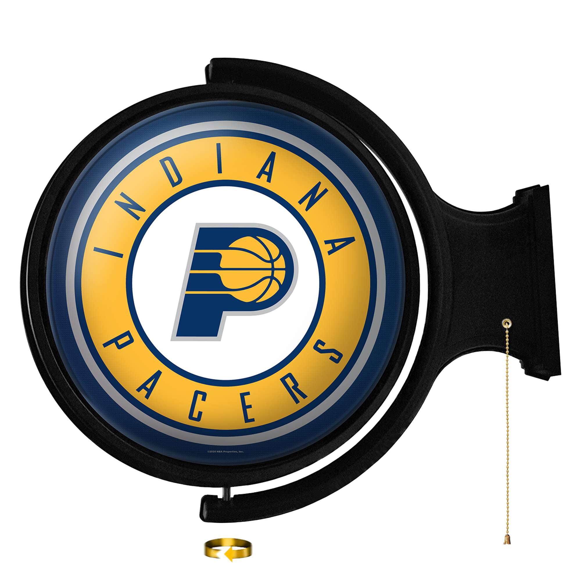 Indiana Pacers 21'' x 23'' Rotating Lighted Wall Sign - Walmart.com