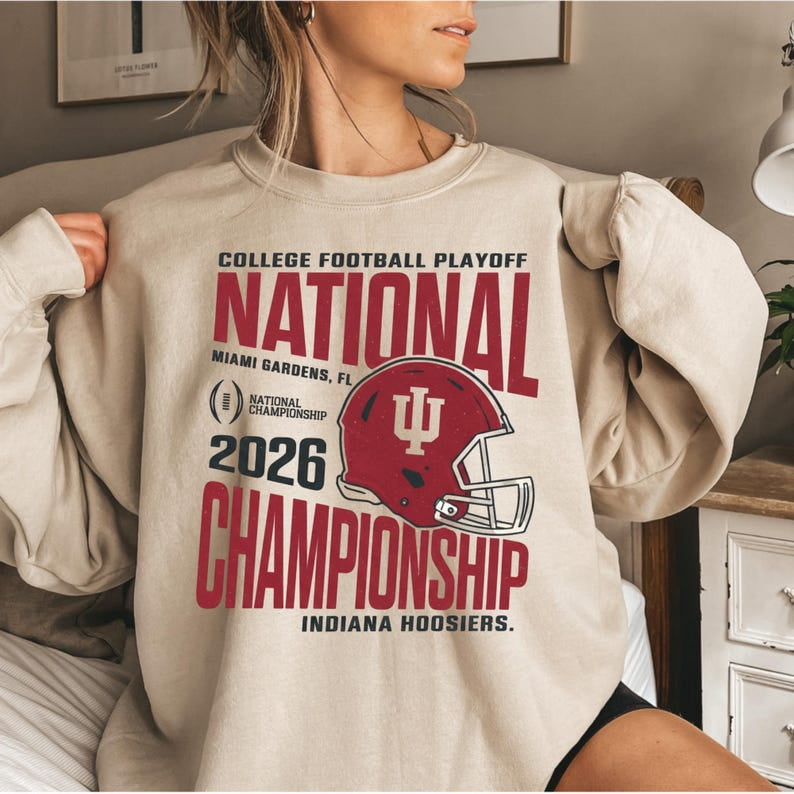 Indiana Rose Bowl Champions 2026 SweatShirt , Indiana Football Team ...