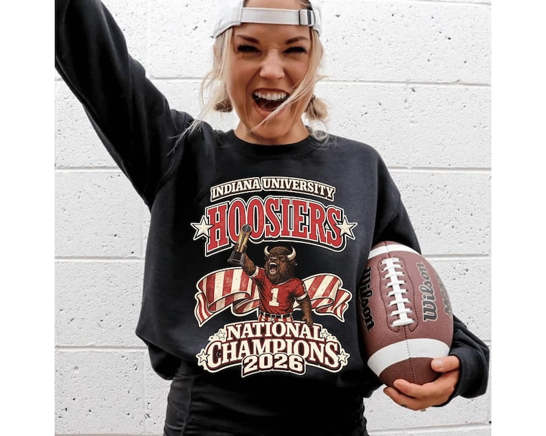 Indiana Rose Bowl Champions 2026 Sweatshirt, Indiana Football Team ...