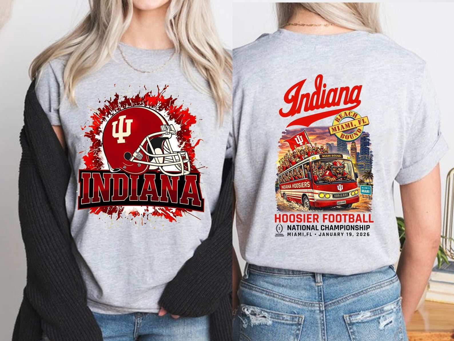 Indiana Rose Bowl Champions 2026 T-Shirt, Indiana Football Team Players ...