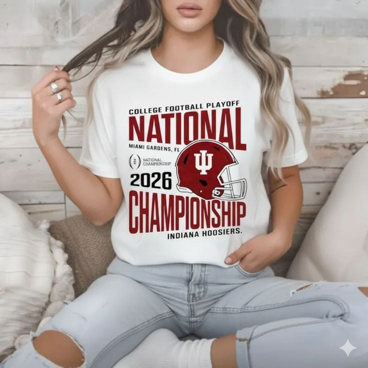 Indiana Shirt, National Championship 2026 College Football Playoff ...