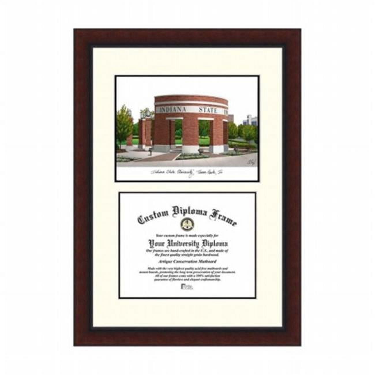 Indiana State 8.5" x 11" Legacy Scholar Diploma Frame - Walmart.com