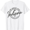 Indiana The Hoosier State Est. 1816 Patriotic Pride Indiana T-Shirt ...