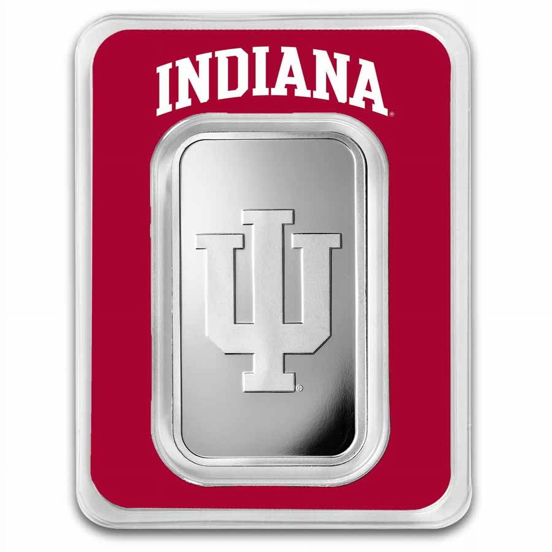 Indiana University 1 oz Silver Bar (in TEP) - Walmart.com