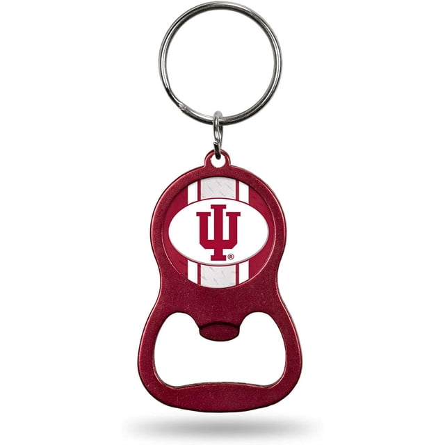 Indiana University Hoosiers Premium Solid Metal Bottle Opener Keychain ...