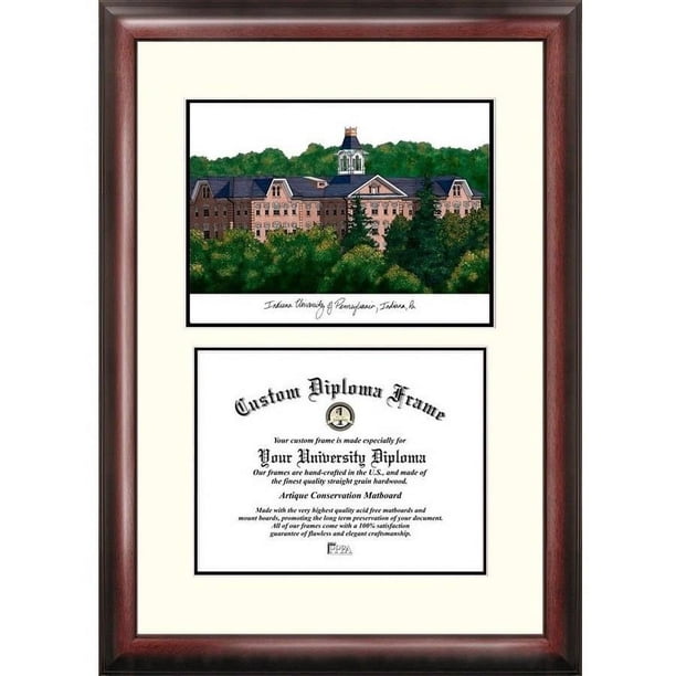 Indiana University, PA 8.5" x 11" Scholar Diploma Frame - Walmart.com