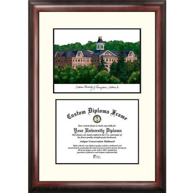 Indiana University, PA 8.5" x 11" Scholar Diploma Frame - Walmart.com