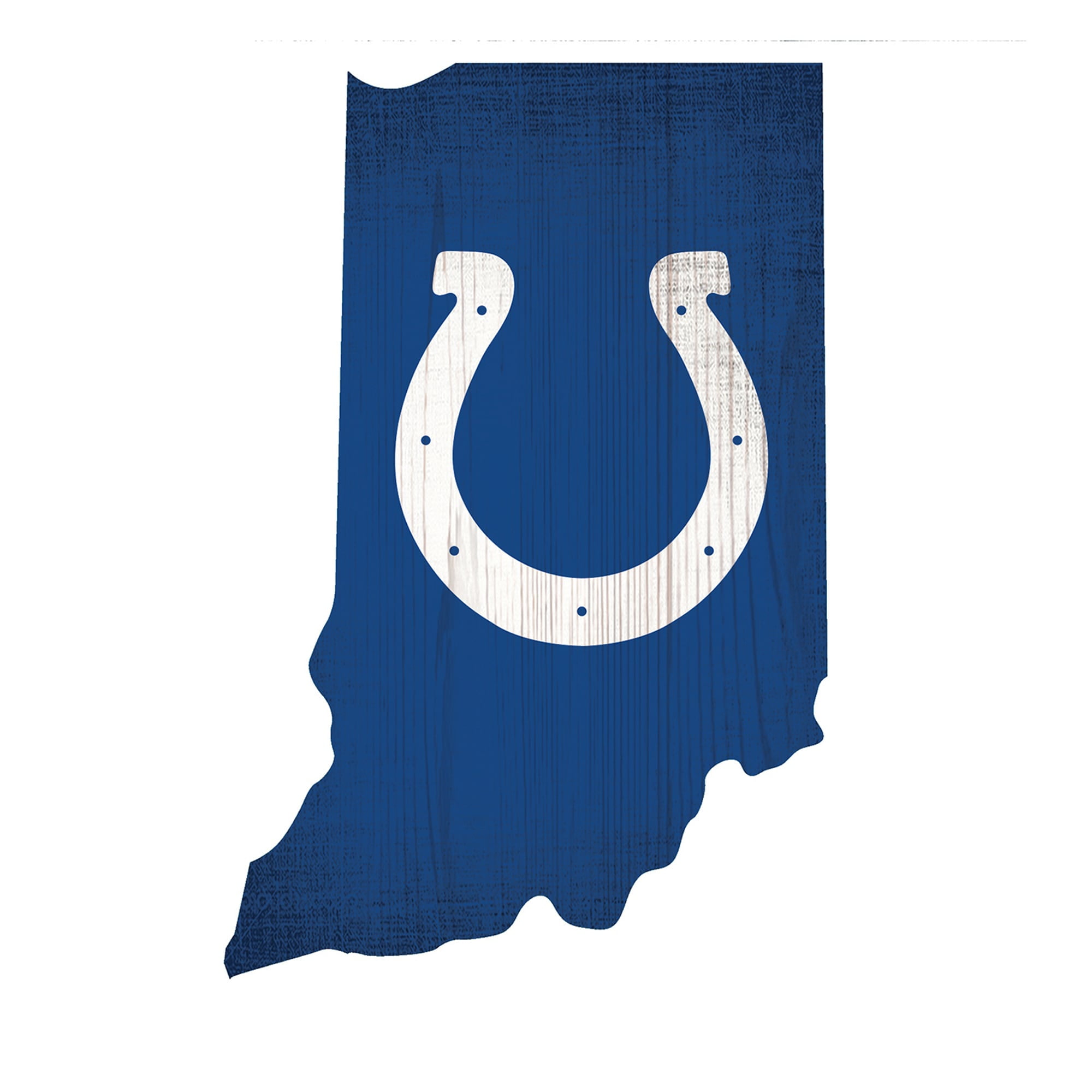 Indianapolis Colts 12" Logo State Sign - Walmart.com
