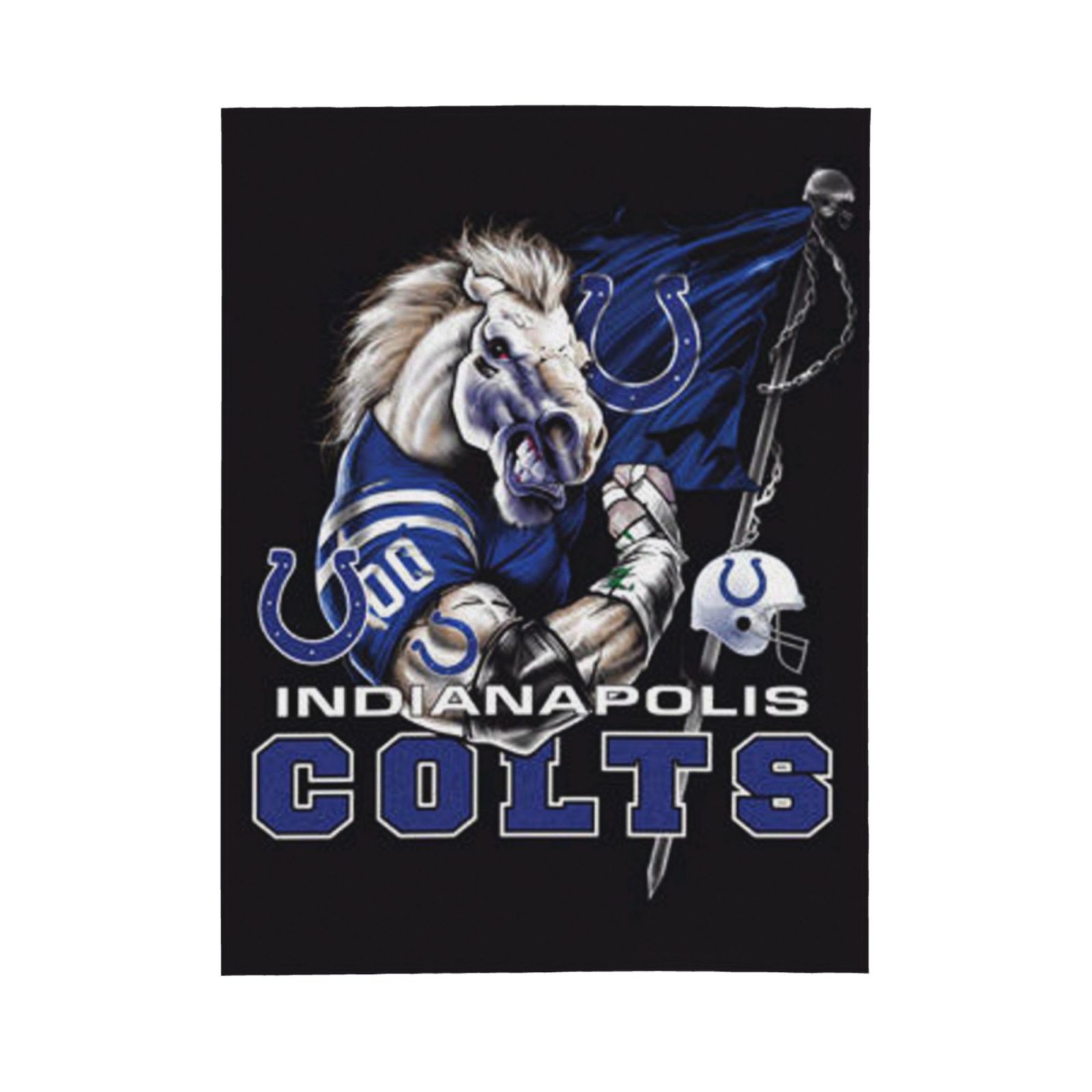 Indianapolis_Colts Flannel Blanket Warm Lightweight for Boys Girls ...