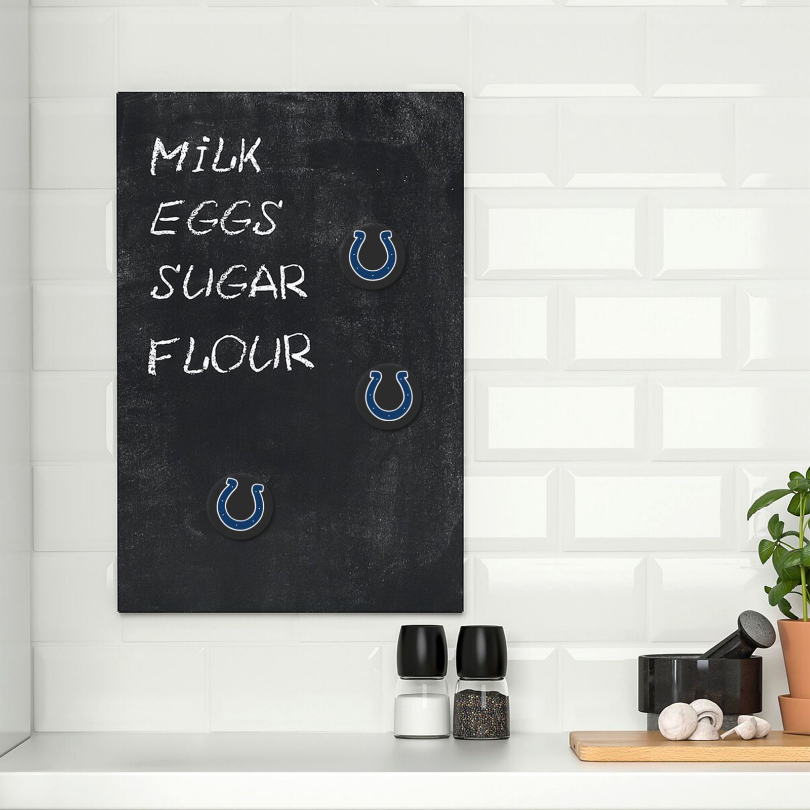 Indianapolis_Colts Football Team Logo Acrylic Fridge Magnets - Walmart.com