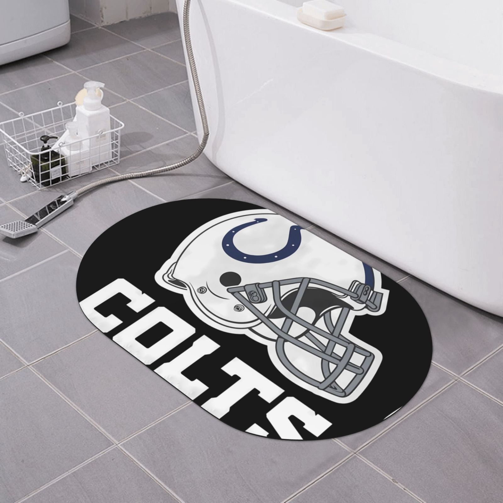 Indianapolis_Colts Football Team Logo Diatomaceous Mat,Water absorbing ...