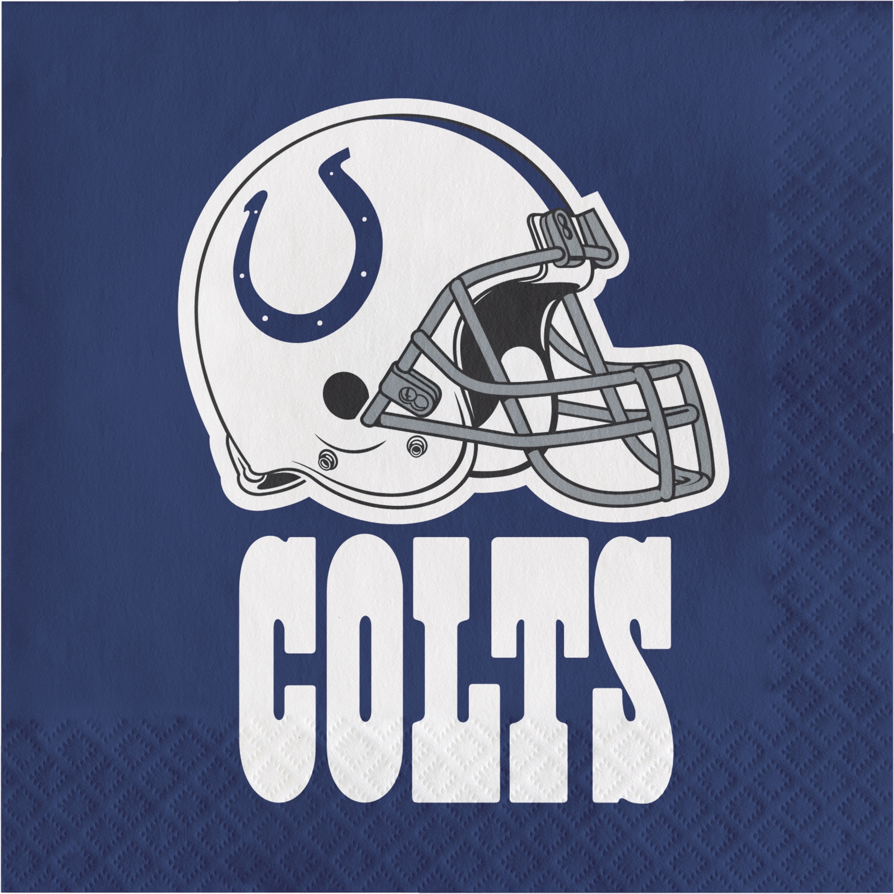 NFL Indianapolis Colts Party Napkins 48 Count for Tailgates and Game ...