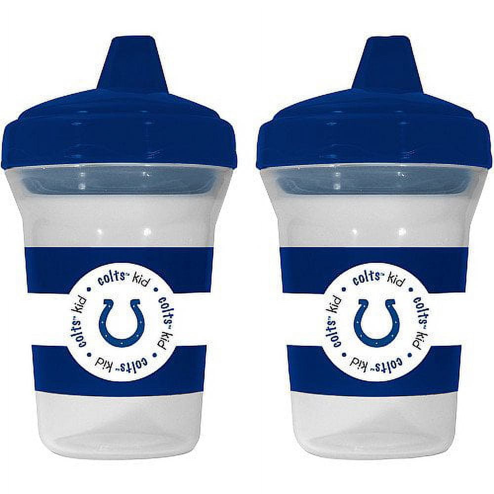 Indianapolis Football Colts 5 oz Plastic Sippy Cup - Set of 2 Cups ...