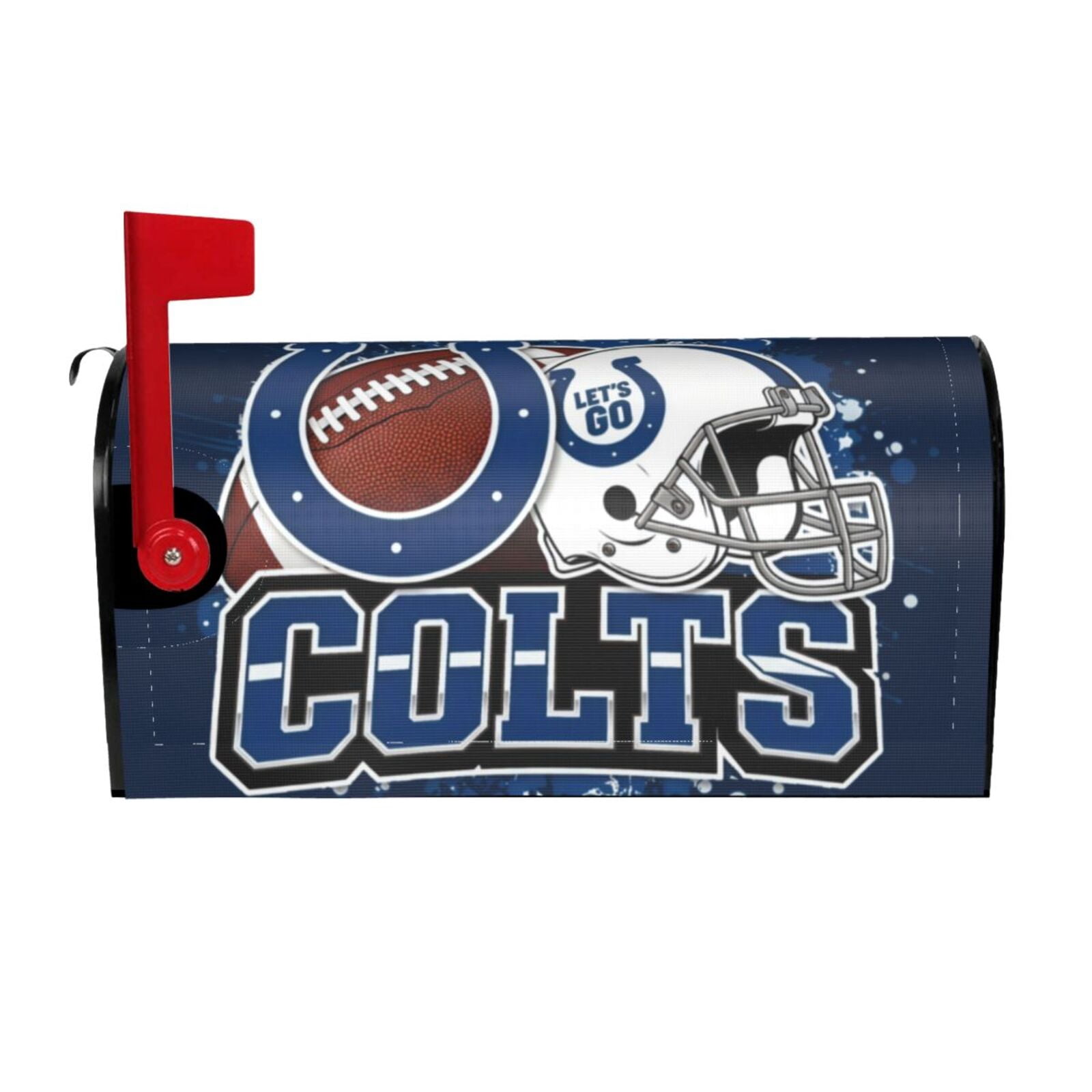 Indianapolis Football Team Welcome Magnetic Mailbox Cover, Easy to ...